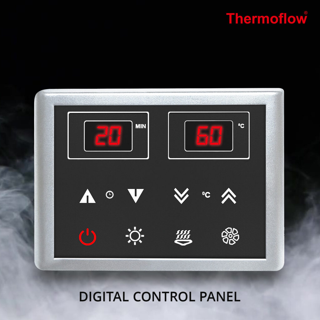 18 kW Steam Bath Generator | Digital Control panel – Thermoflow